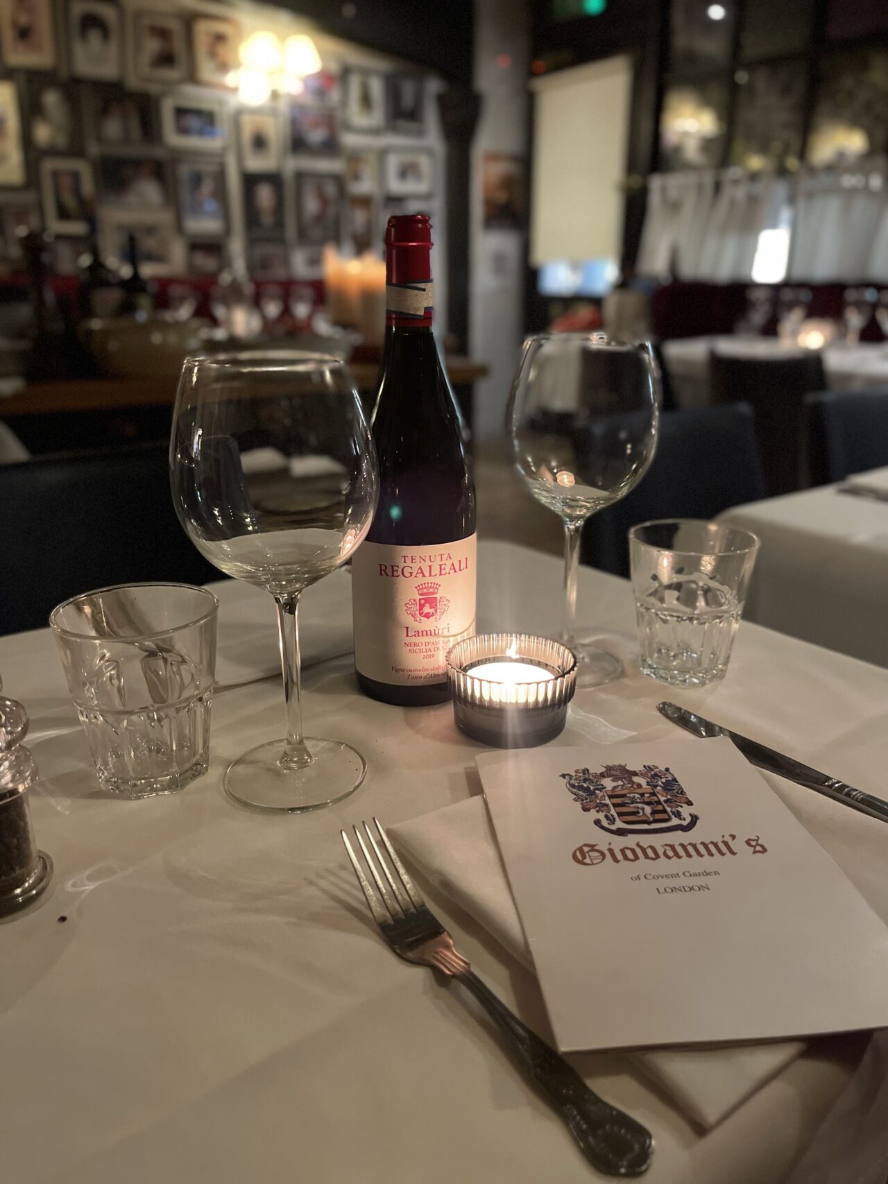 Pre Theatre Dinner in Covent Garden | Giovanni's